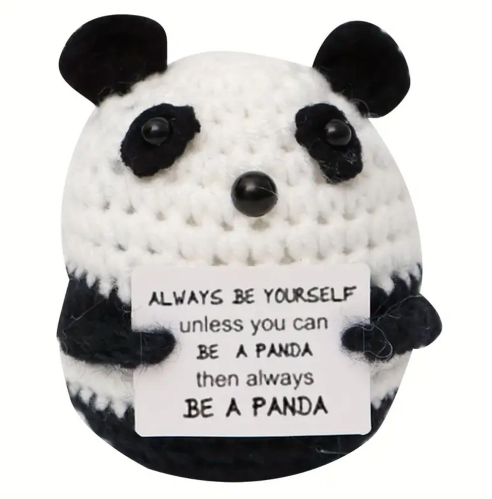 Handmade Always Be Yourself Panda – Weekly Deal Hub
