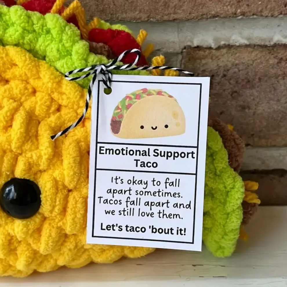 Handmade Emotional Support Taco – Weekly Deal Hub