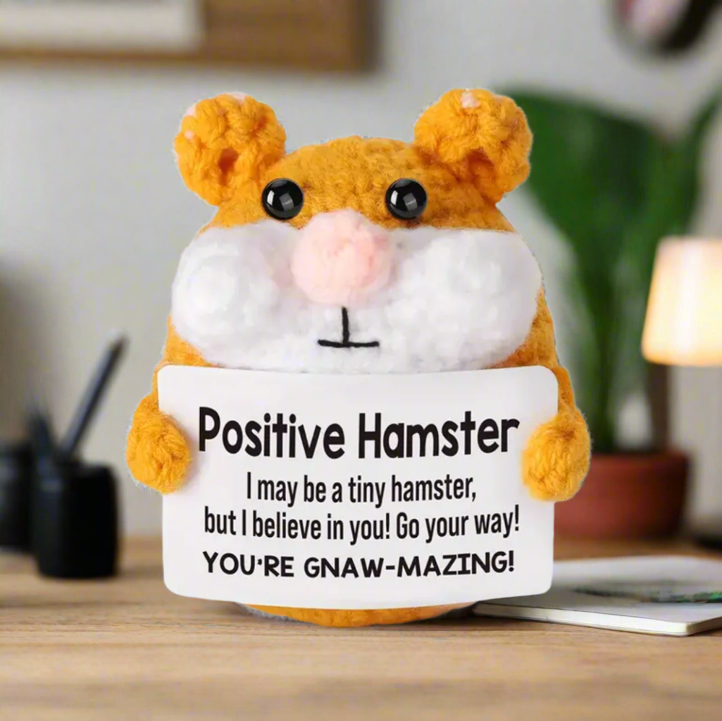 Handmade Positive Hamster – Weekly Deal Hub
